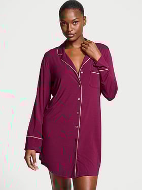 Women’s Sleep Shirts| Cotton, Button Down & More