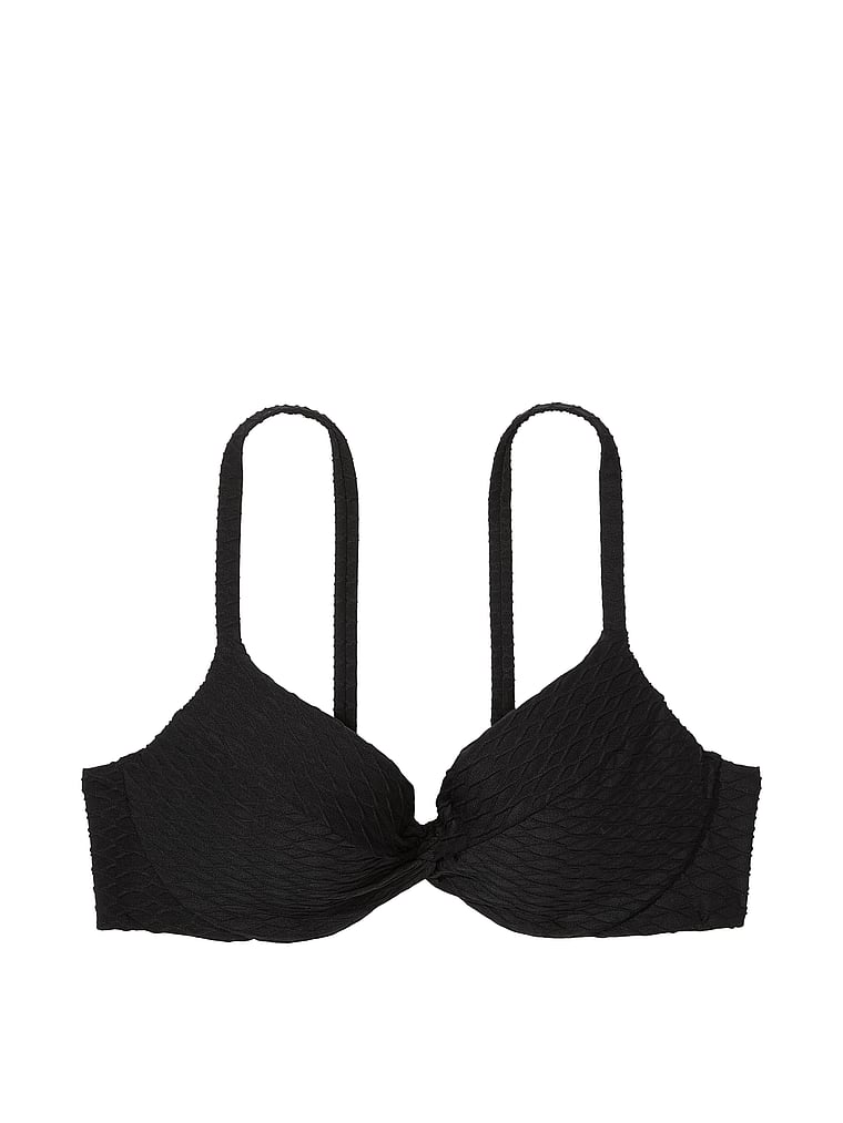 Buy Mix & Match Twist Push-Up Bikini Top, Black - Order Bikini Top online - Victoria's Secret US