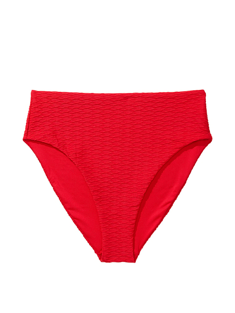 Buy Mix & Match High-Waist Full-Coverage Bikini Bottom, Lipstick ...
