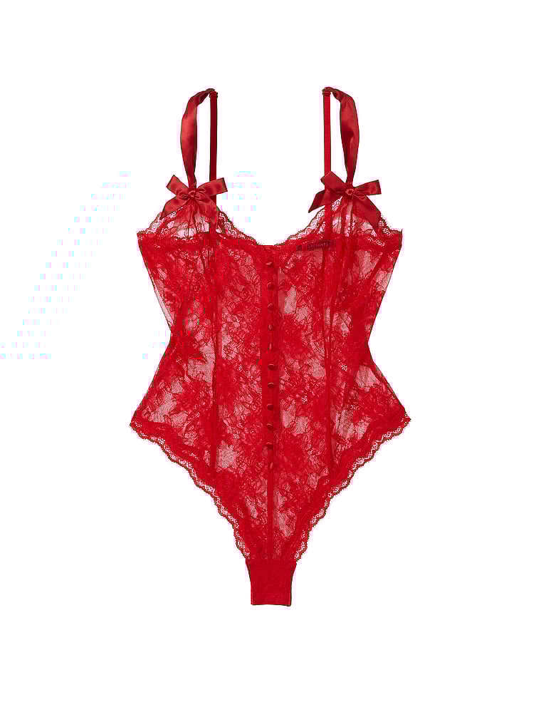 Buy VS Archives Rose Lace Triangle Teddy, - Order undefined online ...