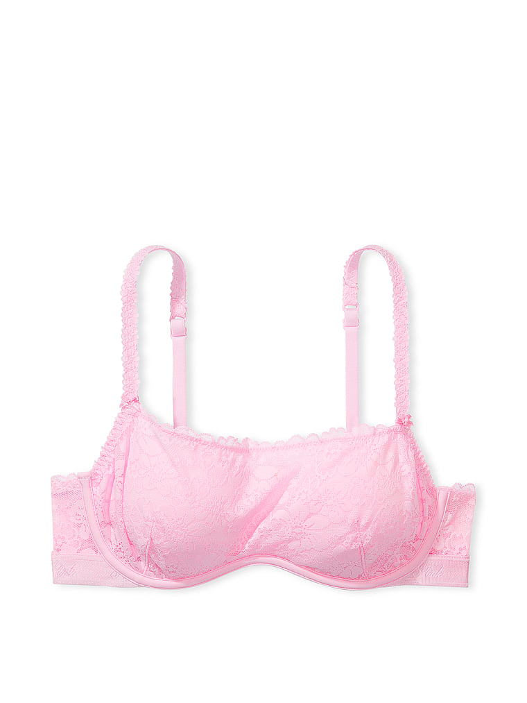 Buy Wink Unlined Scoop Bra, Pink Bubble - Order Bralettes online - PINK US