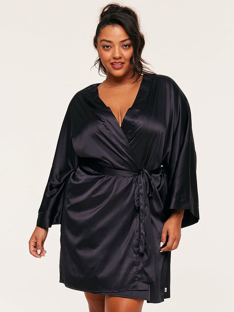 Buy Izabella Robe, Jet Black - Order Robes online - Victoria's Secret US