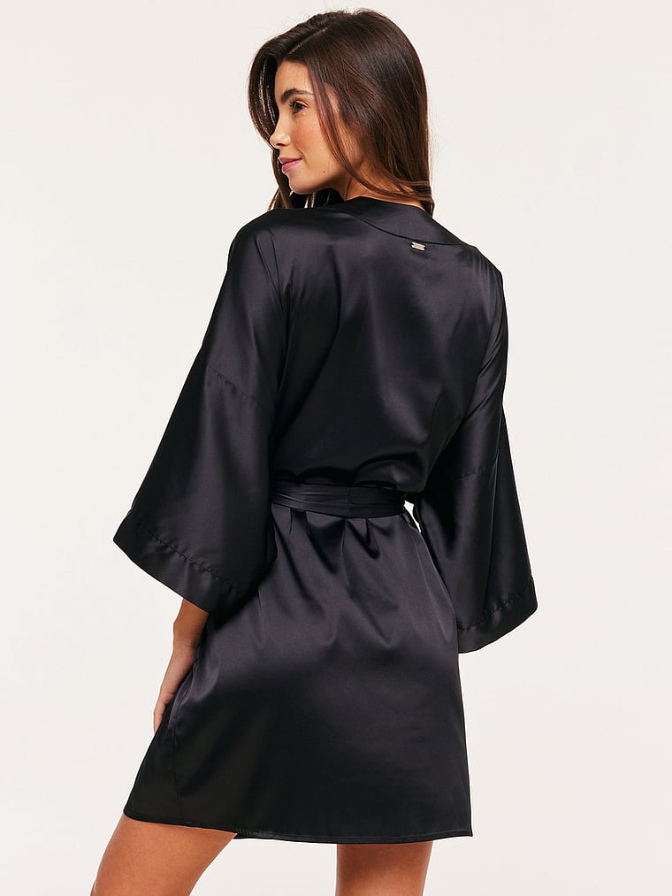 Buy Izabella Robe, Jet Black - Order Robes online - Victoria's Secret US