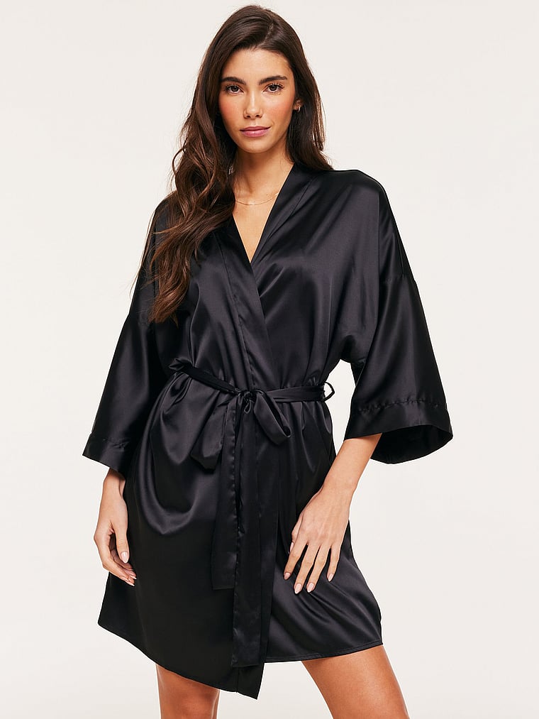 Buy Izabella Robe, Jet Black - Order Robes online - Victoria's Secret US