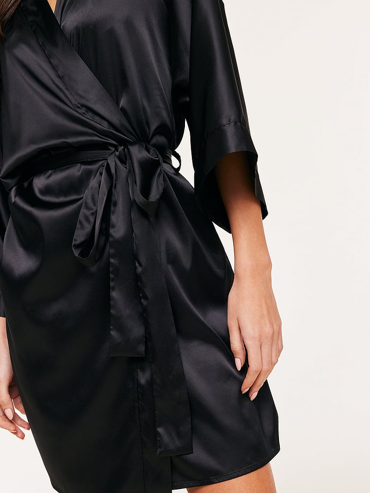 Buy Izabella Robe, Jet Black - Order Robes online - Victoria's Secret US