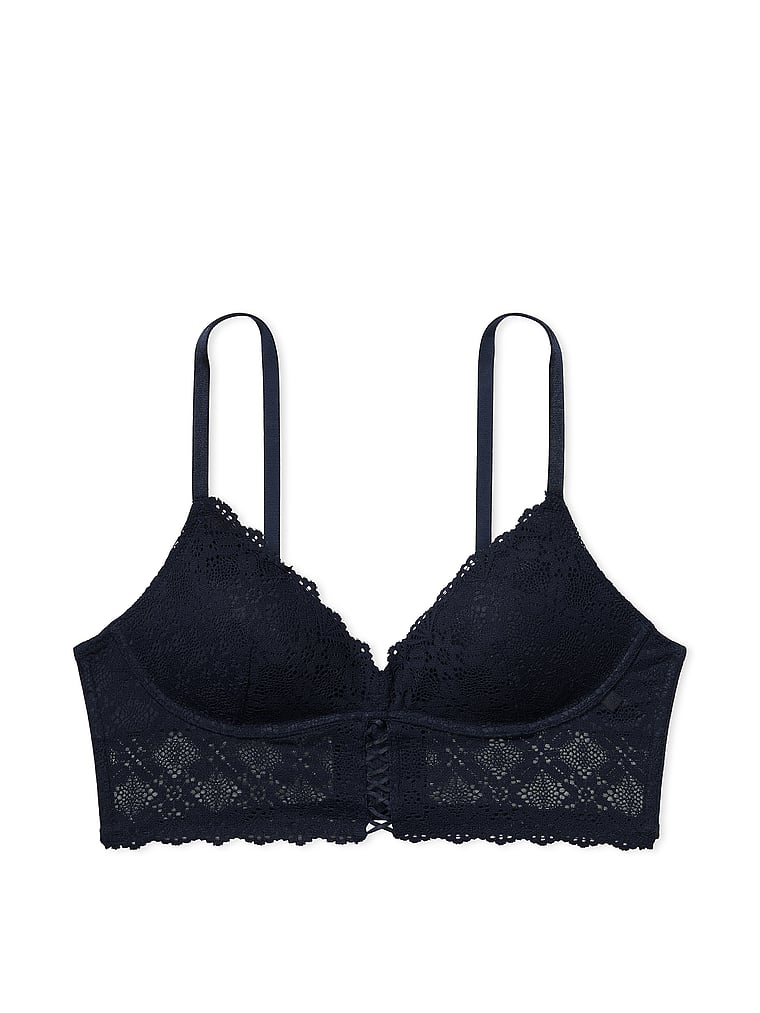 Buy Push-Up Wireless Lace Bra Top, - Order undefined online - Victoria ...