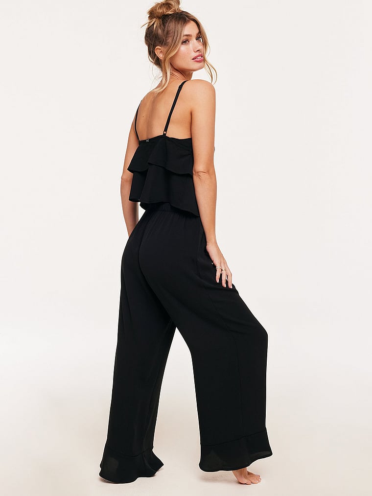 Buy Brigita PJ Set, Jet Black - Order Pajamas Sets online - Victoria's ...