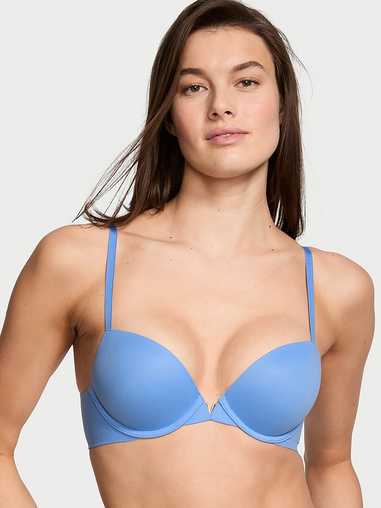 Buy Push-Up Plunge Bra, Blue Bonnet - Order Bras online - Victoria's Secret US
