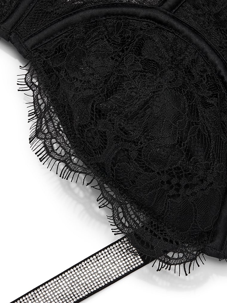 Buy Shine Strap Halter Lace Teddy, - Order Teddies online - Victoria's ...