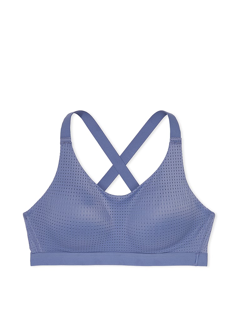 Buy Lightweight Mesh Sports Bra, Velvet Morning Blue - Order Sport Bras ...