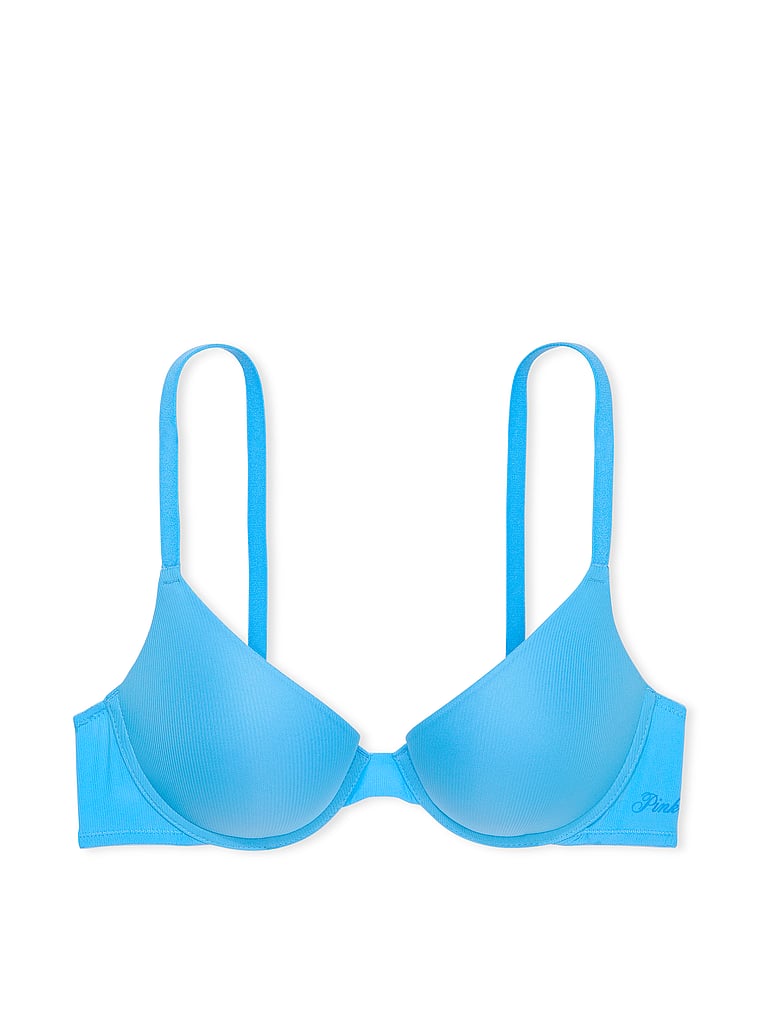 Buy Wear Everywhere Push-Up Bra, Castaway Blue - Order Bras online - PINK