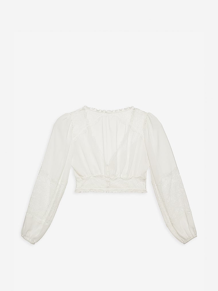 Buy Freya Blouse, White - Order Tops online - Victoria's Secret US
