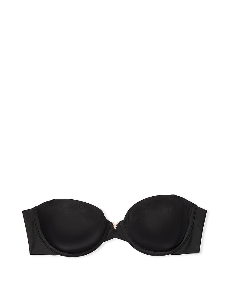 Buy Illusions Lightly Lined Smooth Strapless Bra, Black - Order Bras ...