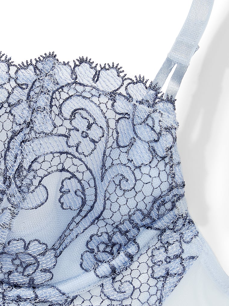 Buy Wicked Unlined Lace Balconette Bra, - Order Bras online - Victoria ...