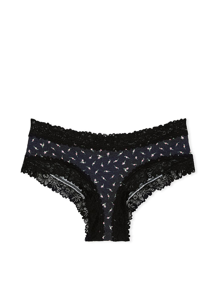 Buy Everyday Lace-Trim Cheekster Panty - Order Panties online ...