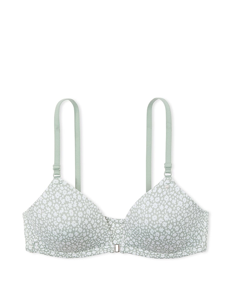 Buy Adaptive Wear Everywhere Wireless Front-Close Bra, Iceberg Green ...