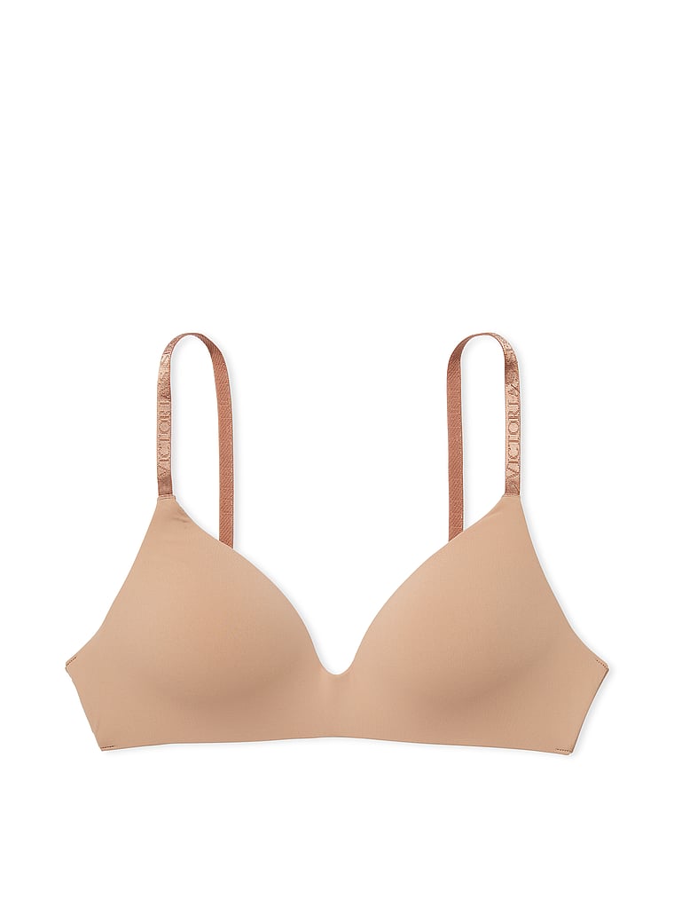Buy Lightly Lined Wireless Bra, Praline - Order Bras online - Victoria ...