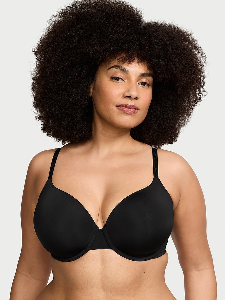 Buy Lightly Lined Full-Coverage Smooth Bra, Black - Order Bras online - Victoria's Secret US