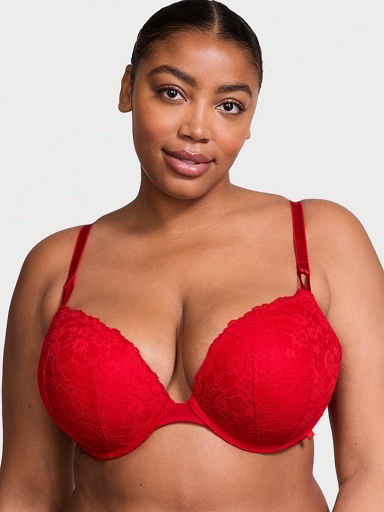 Buy Sexy Tee Posey Lace Push-Up Bra - Order Bras online 5000000067 - Victoria's Secret