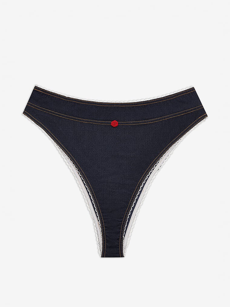 Buy Iris High-Waist Cheeky Panty, - Order undefined online - Victoria's ...