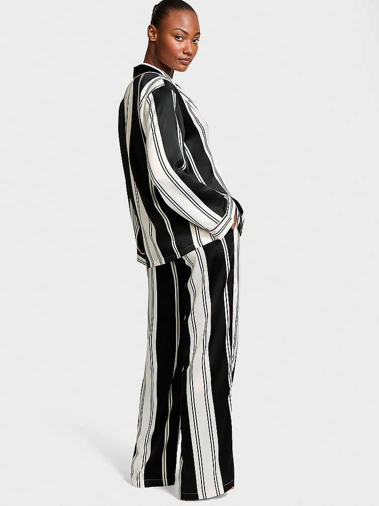 Buy Satin Long Pajama Set - Order Pajamas Sets online 5000000279 ...