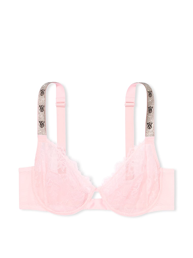 Buy The Fabulous by Victoria's Secret Unlined Shine Strap Rose Lace ...