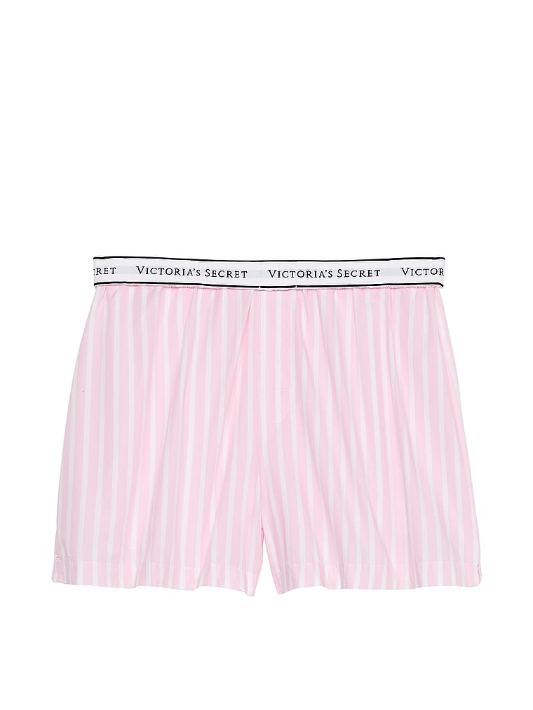 Buy Heritage Cotton Boxer Shorts, Pretty Blossom Stripe - Order Pajama ...