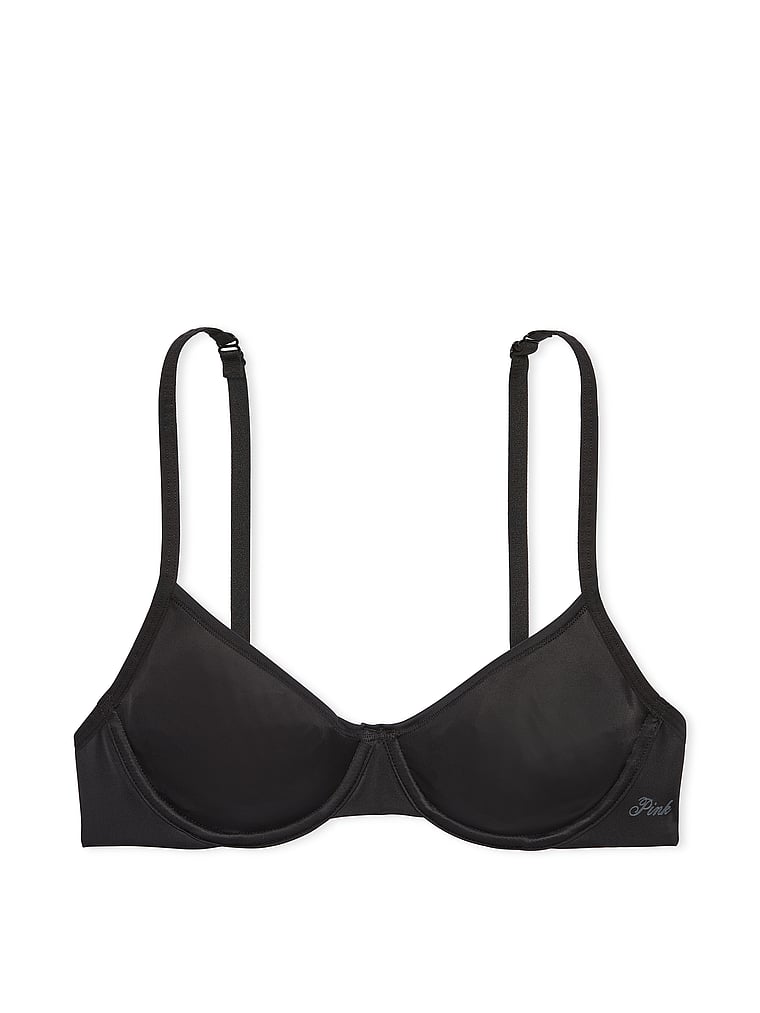 Buy Wear Everywhere Unlined Demi Bra, Pure Black - Order Bras online ...