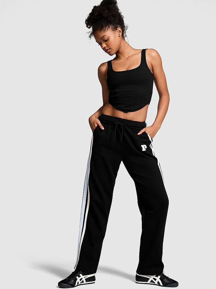 Buy Ivy Fleece Straight-Leg Sweatpants - Order Bottoms online ...