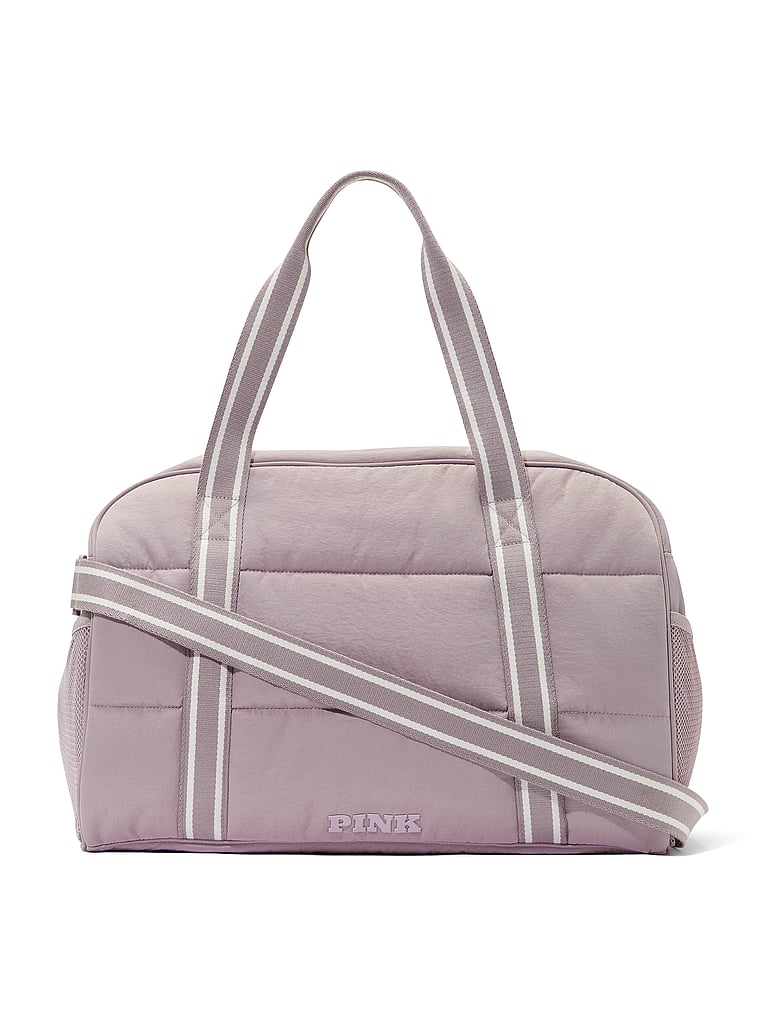 Buy Quilted Puffer Duffle Bag, - Order undefined online - PINK US