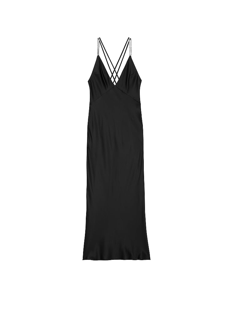 Buy Twinkle Strap Satin Long Slip Dress, - Order Slips online ...