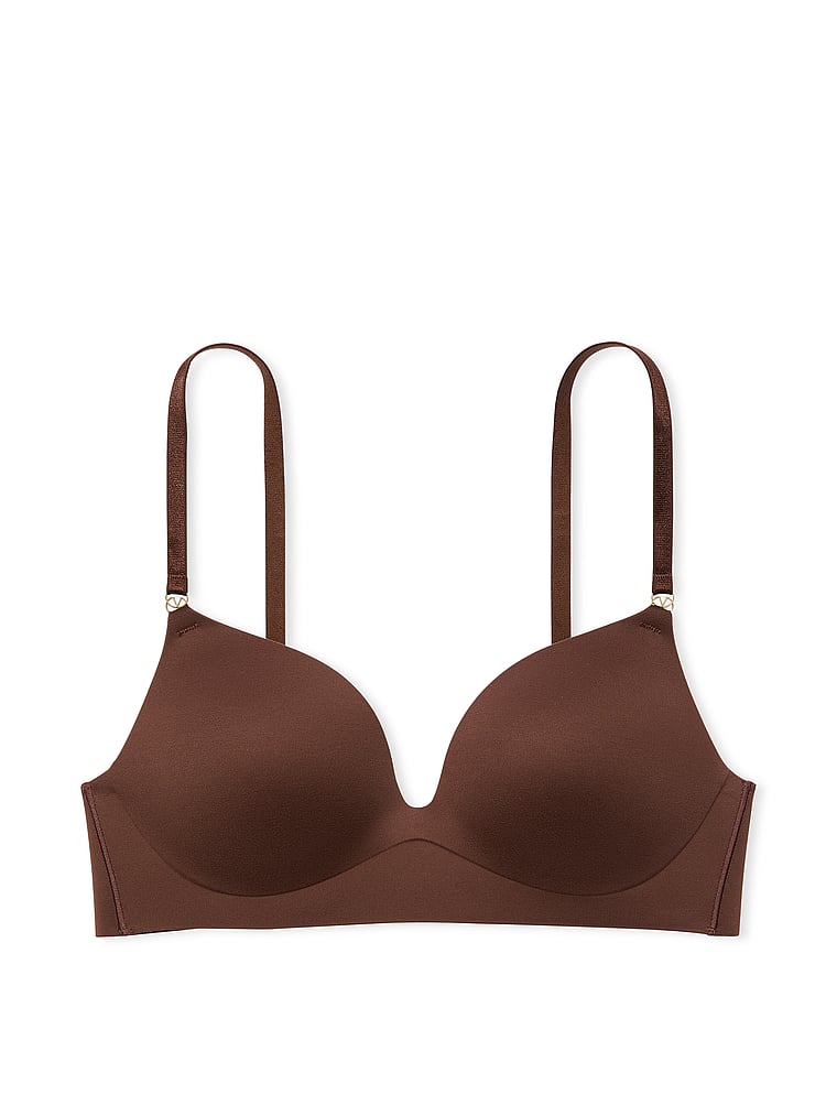 Buy Smooth Wireless Push Up Plunge Bra Ganache Order Bras Online