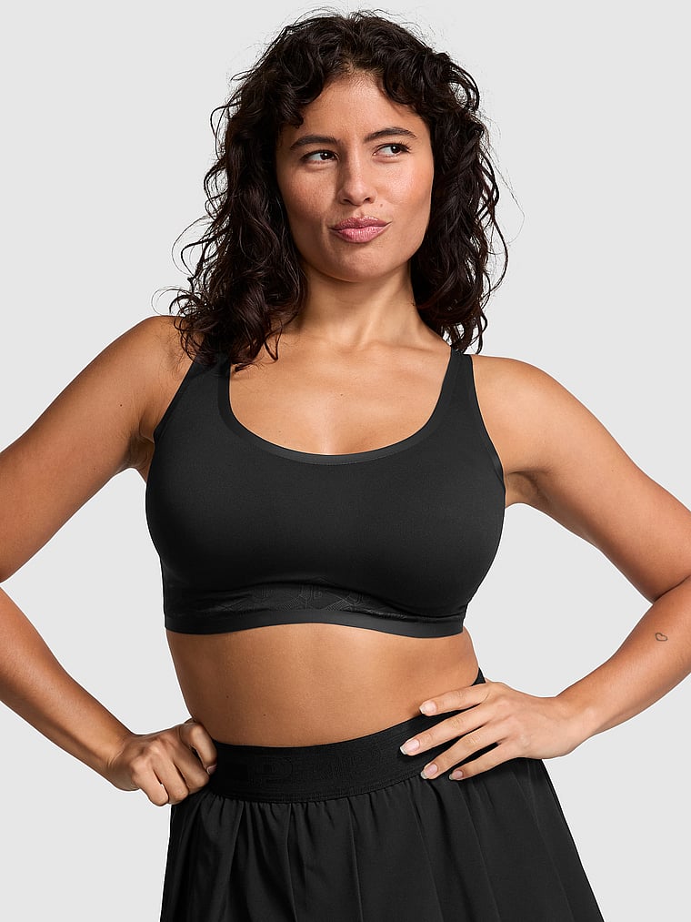 Buy Relay Scoop Logo Sports Bra - Order Sport Bras online 1125124600 - PINK