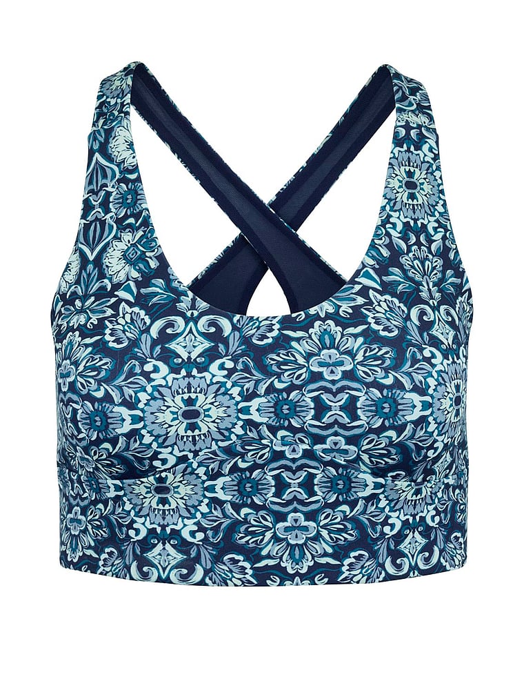 Buy Lotus Crossover Sport Bra, Kaleidoscope Dreams Blue - Order Sport ...