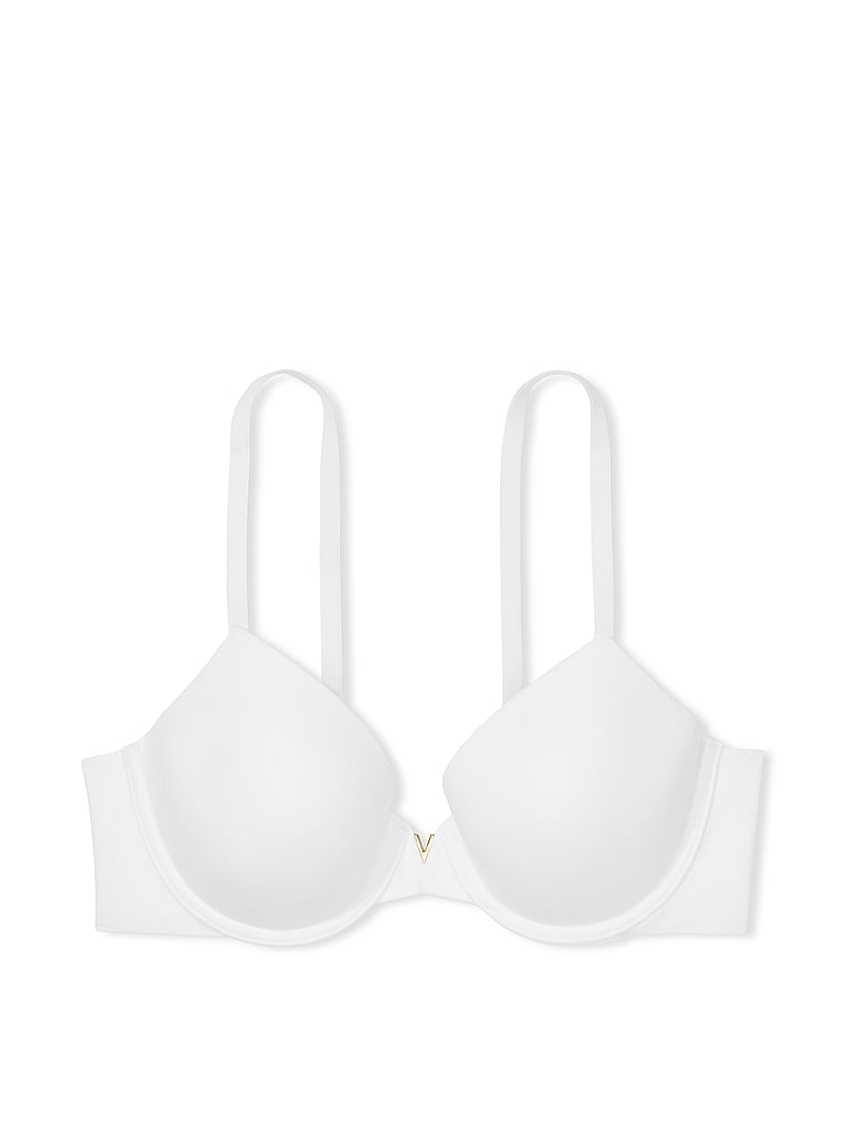 Buy Smooth Lightly Lined Full-Coverage Bra, Vs White - Order Bras ...