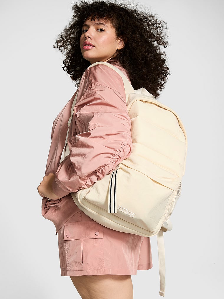 Buy Quilted Puffer Backpack, - Order Bags online - PINK US