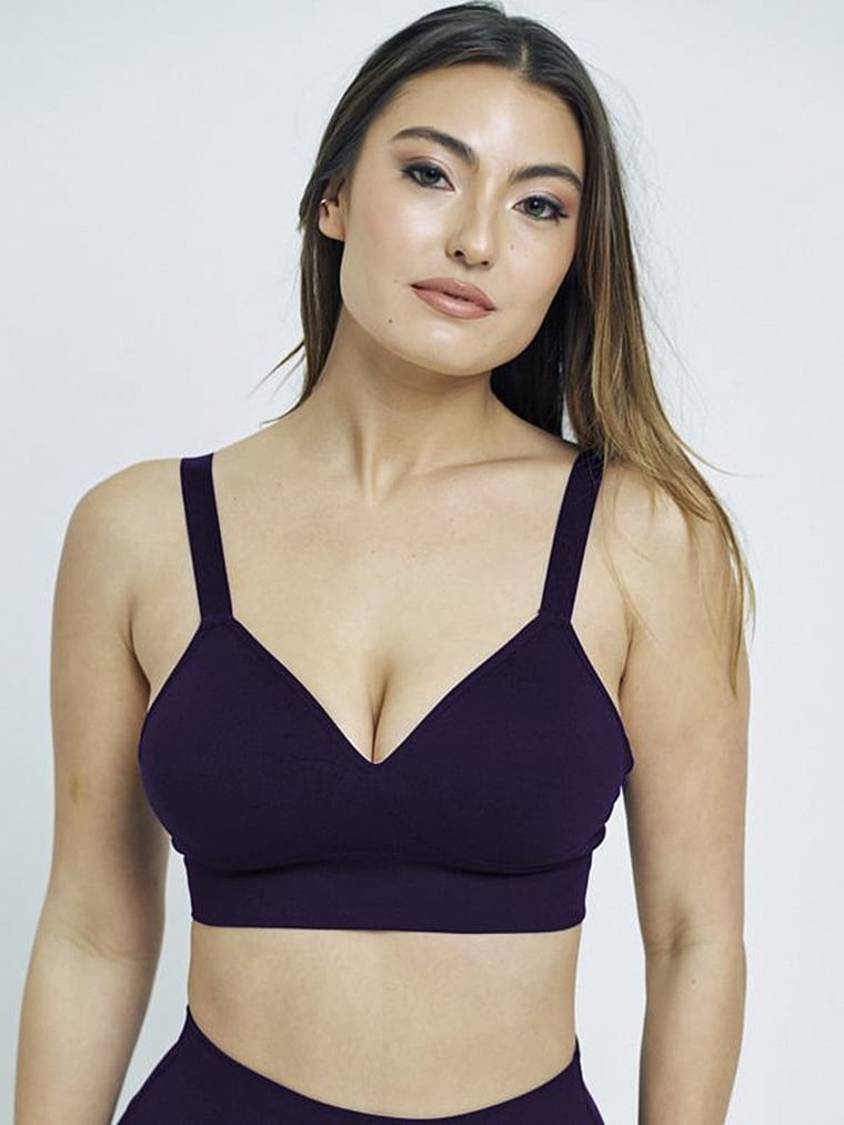 Buy Sculpt T Shirt Bra Purple Order Bras Online Victorias Secret Us
