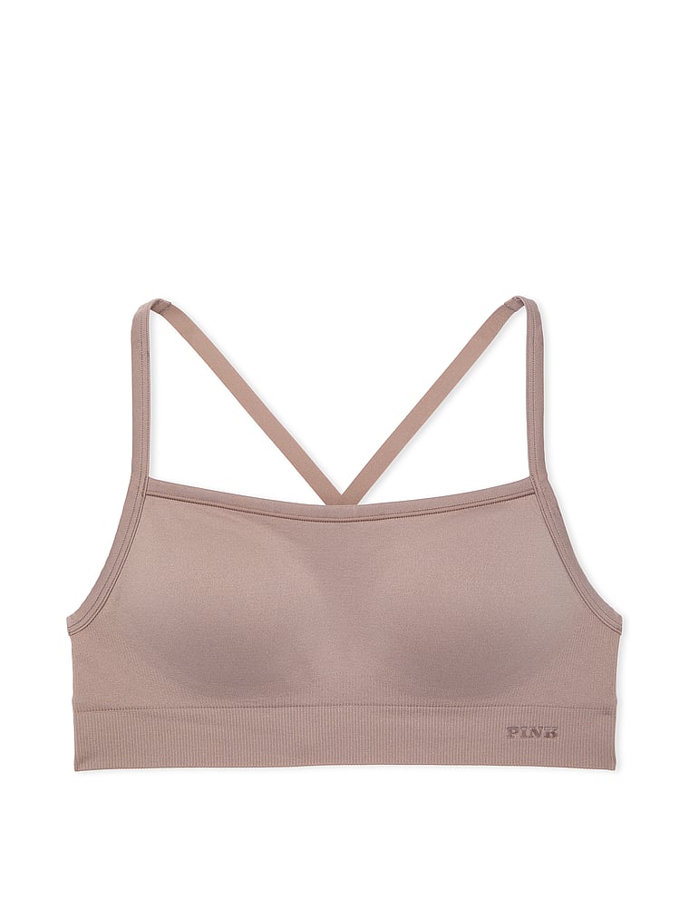 Buy Seamless Air Light-Support Sports Bra, Iced Coffee - Order Sport ...