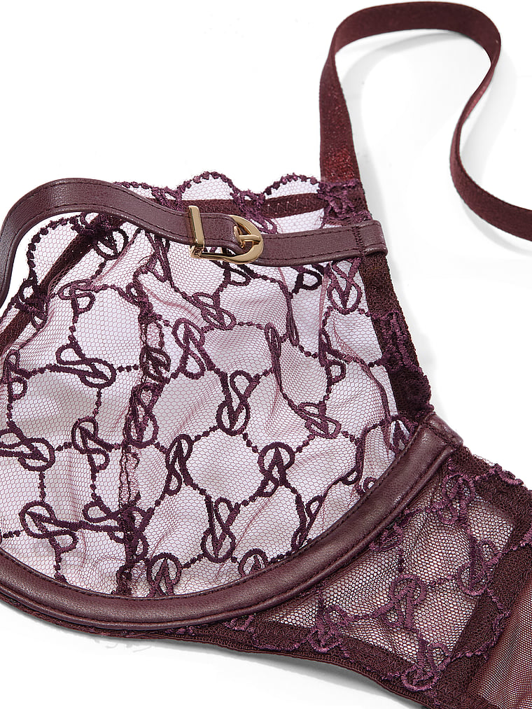 Buy Smooth Unlined Low-Cut Demi Bra, Purple Vapor - Order Bras online ...