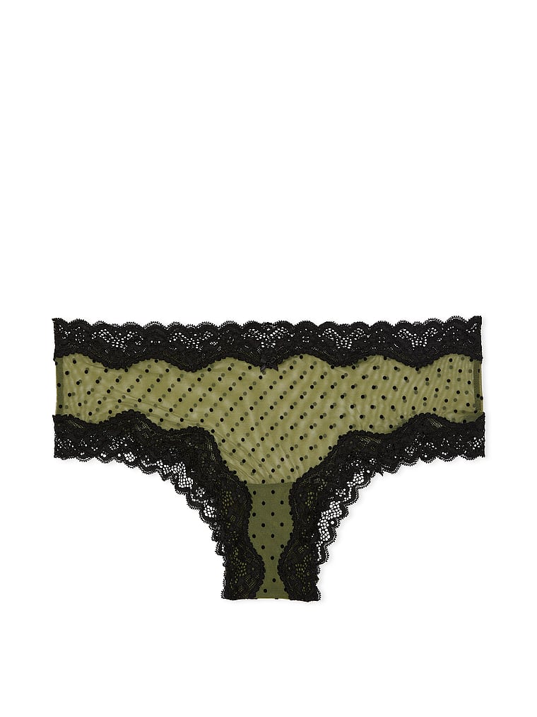 Buy Tease Lace-Trim Cheeky Panty - Order Panties online 5000009503 ...