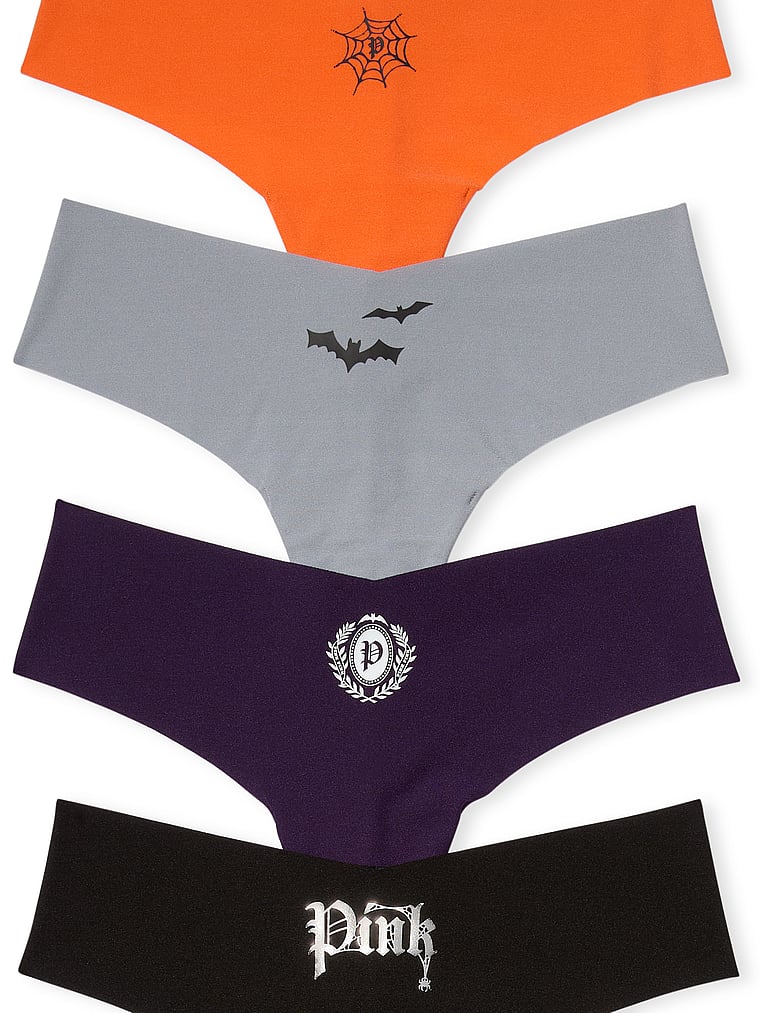 PINK 5-Pack No-Show Thong Panties | Hamilton Place