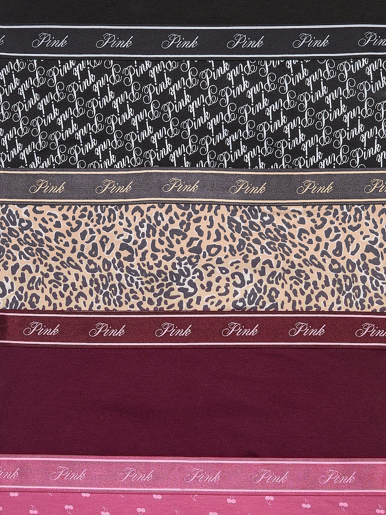 Buy 5-Pack Logo Cotton Boyshort Panties - Order Panties online ...