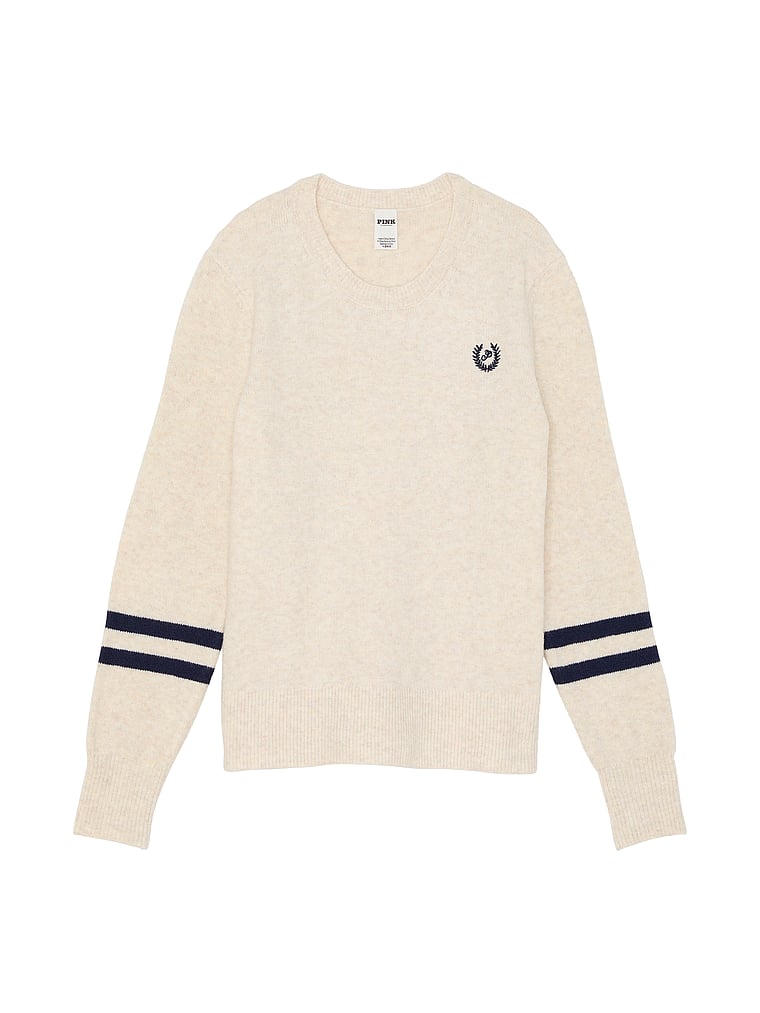 Buy Collegiate Knit Crewneck Sweater - Order Sweaters online 5000009929 ...