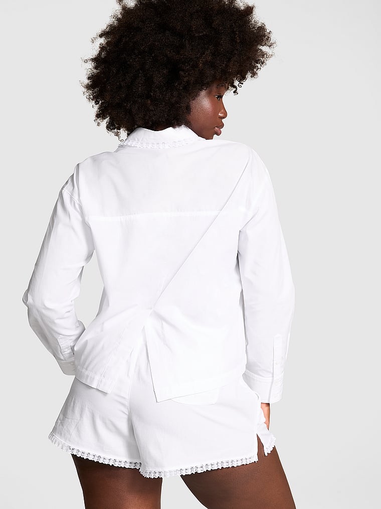 Buy Madison Boxer Poplin Short, - Order undefined online - PINK US