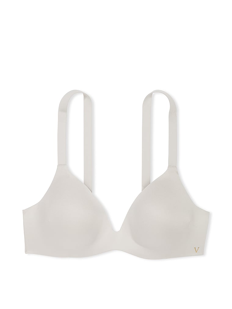 Buy Infinity Flex Lightly Lined Wireless Plunge Bra, Silver Pearl ...