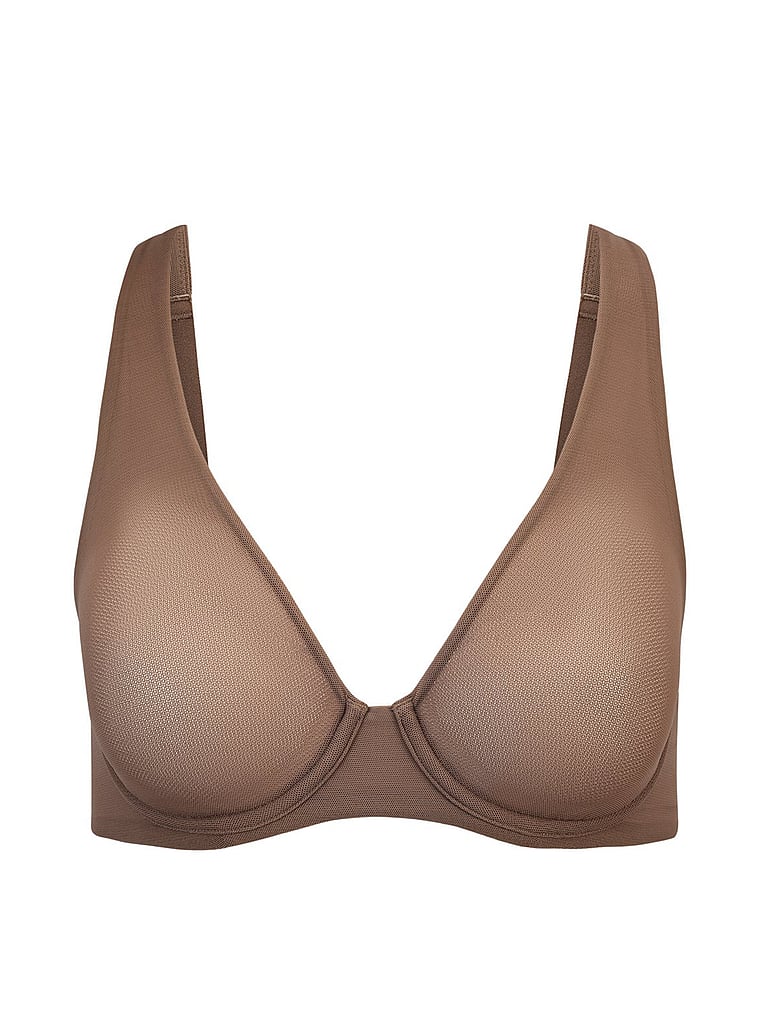 Buy Ivy Unlined Plunge Bra, Beaver Fur - Order Bras online - Victoria's ...