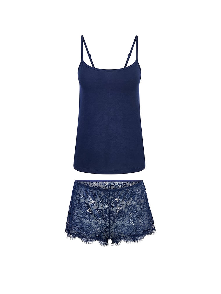 Buy Rayne Sleep Set, Medieval Blue - Order Cami Sets online - Victoria ...