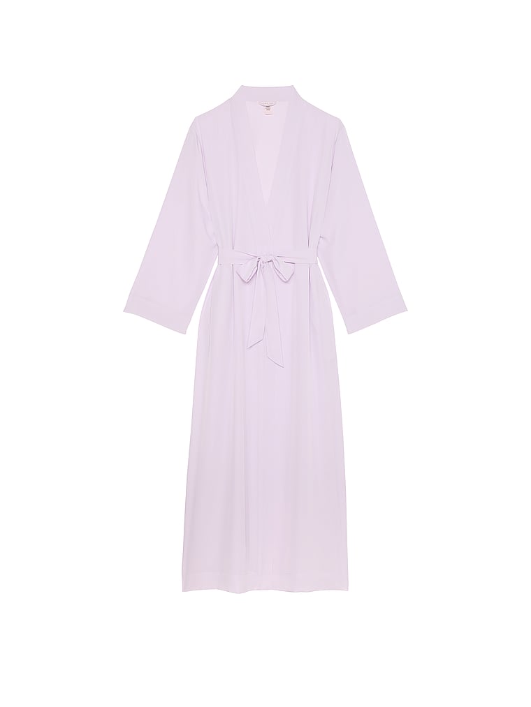Buy Luxe Crepe Long Robe, - Order undefined online - Victoria's Secret US
