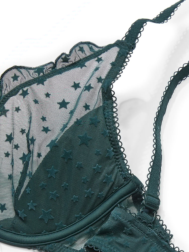 Buy Wink Unlined Plunge Bra, Deep Forest - Order Bras online - PINK US