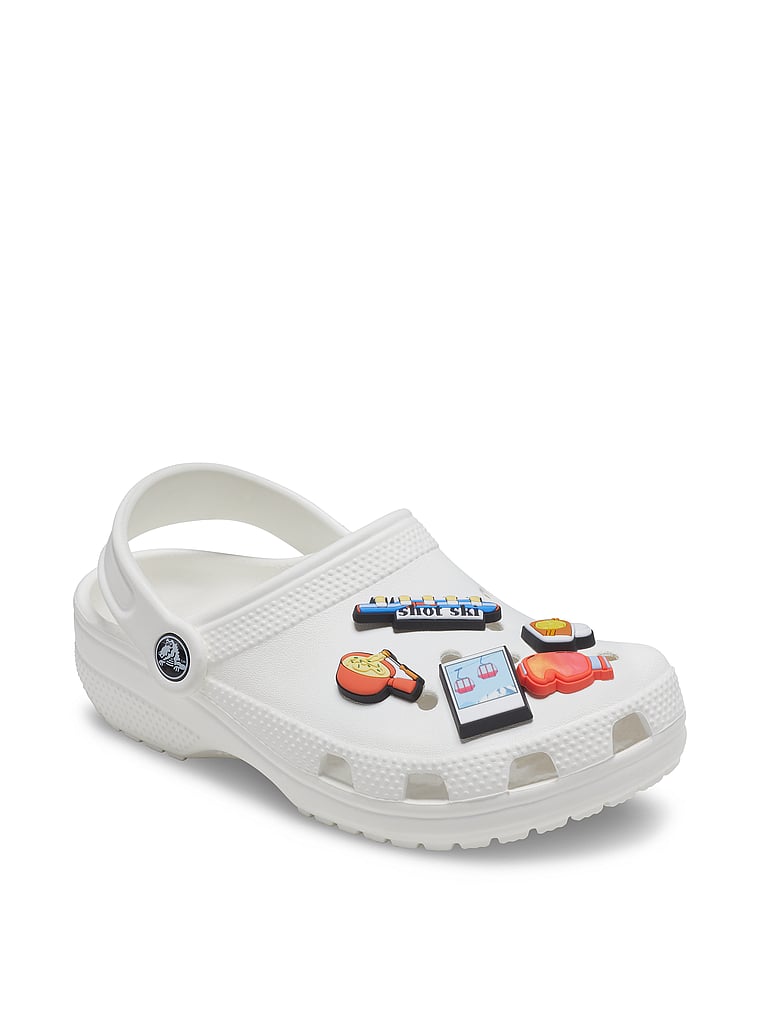 Buy Jibbitz 5-Pack Apres and Eat Charms, Blue - Order Socks online ...